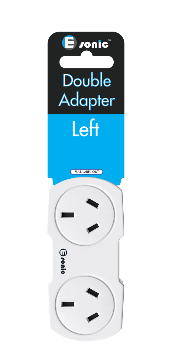 DOUBLE ADAPTOR FLAT LEFT – Esonic