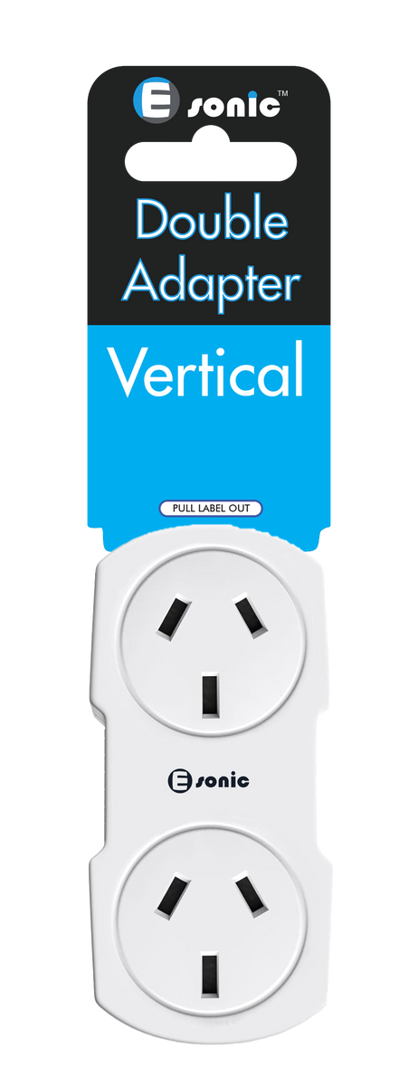 DOUBLE ADAPTOR FLAT VERT – Esonic