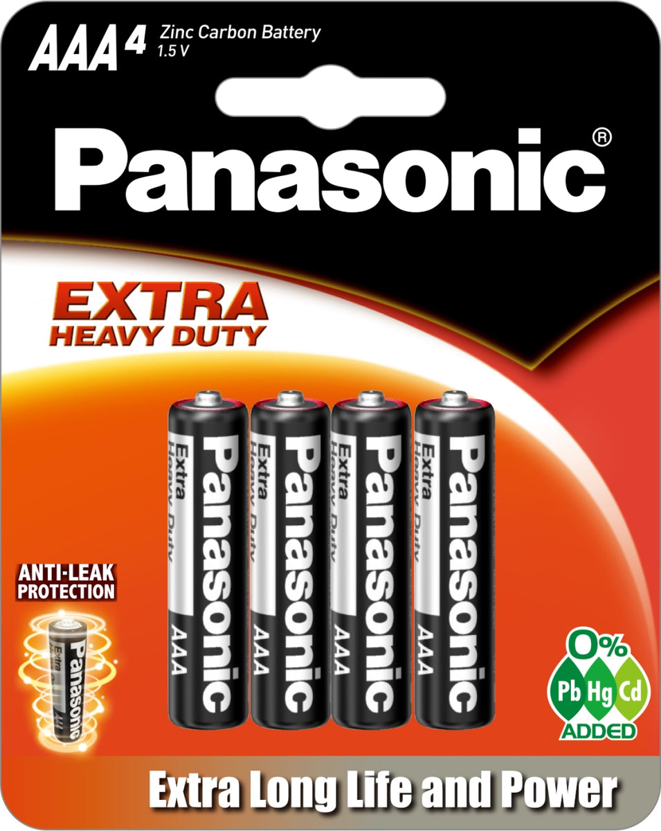 PANASONIC RED EHD AAA 4PK – Esonic