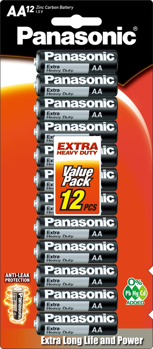 PANASONIC RED EHD AA 12PK – Esonic