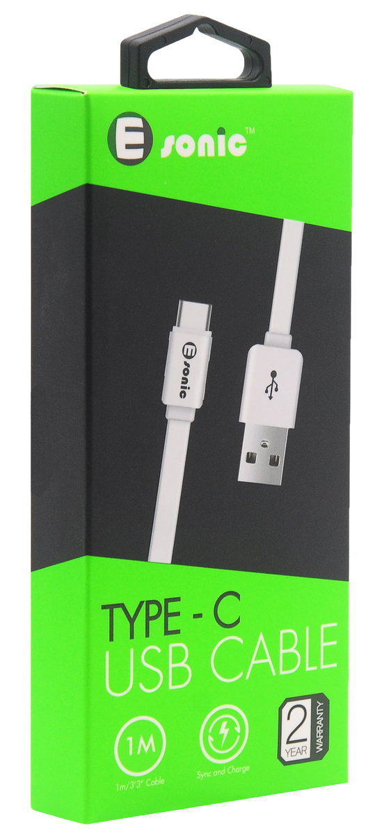 1M Type-C Flat Cable – Esonic