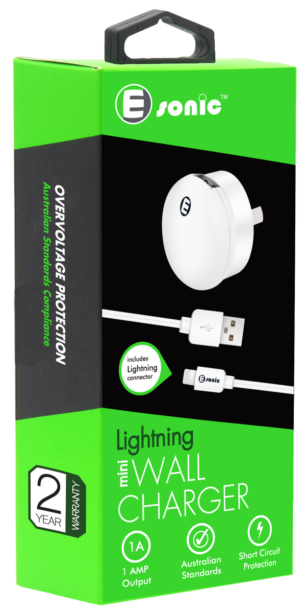 mini USB Wall Charger Lightning – Esonic